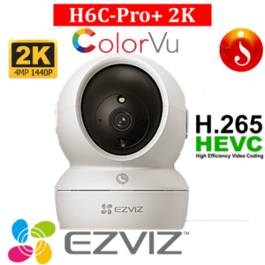 EZVIZ H6C Pro 2K 4MP Colorvu Two Way Calling Pan Tilt Wifi Camera Sri ...