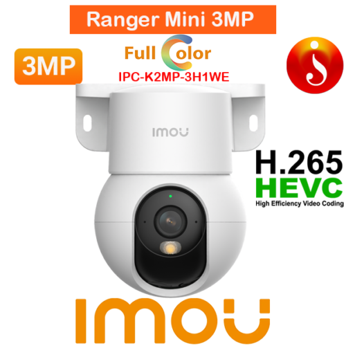 Imou Ranger Mini 3MP Human Detection Full Color Two-way Audio Camera ...